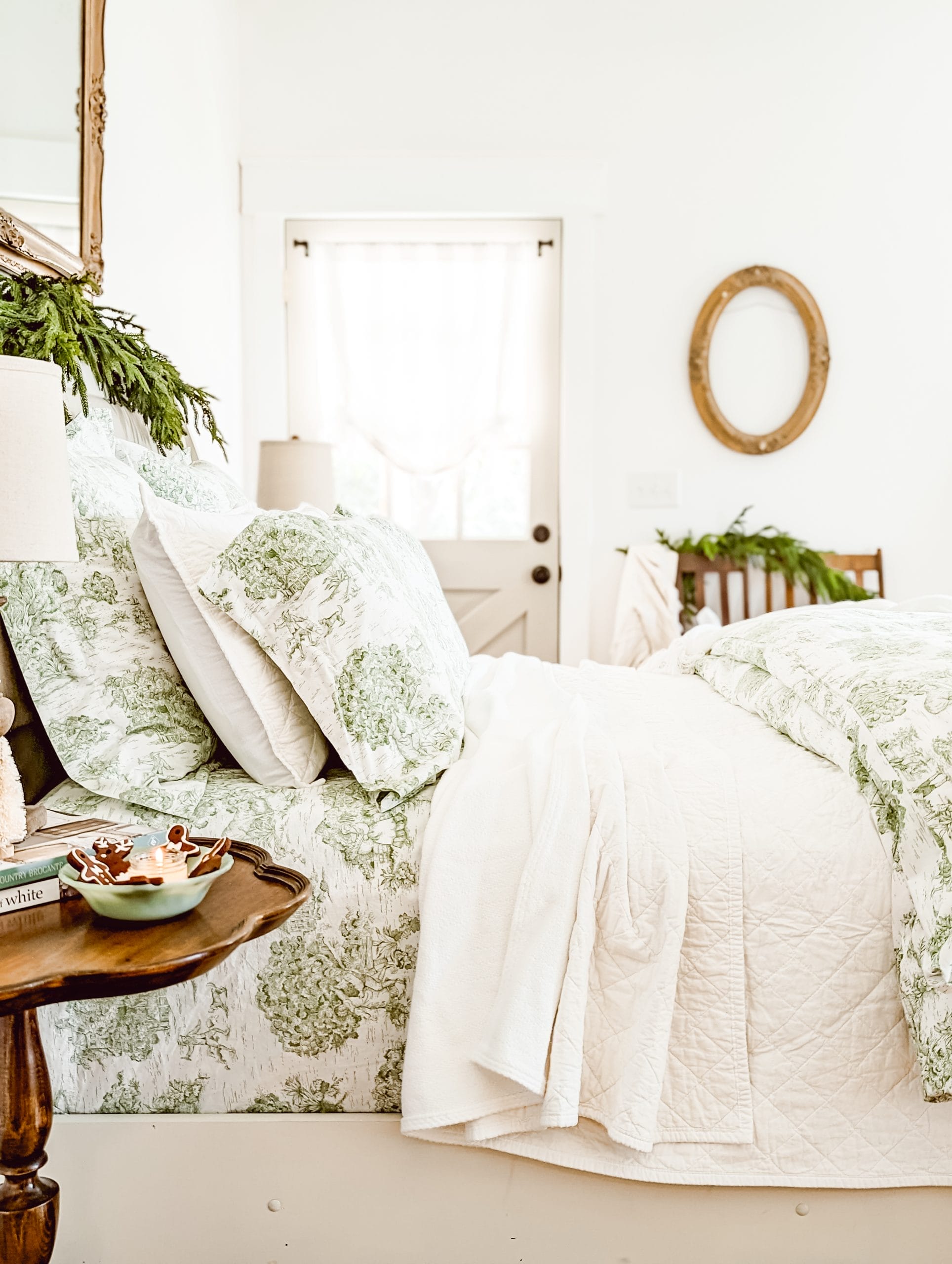 Farmhouse toile bedding store